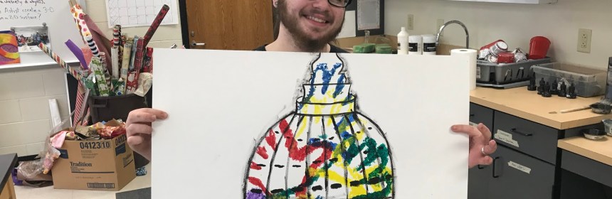 Social issues in art portrayed by students